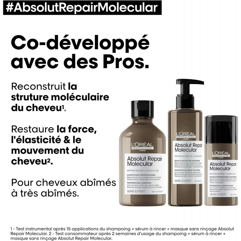 Masque Sans Rinçage "Absolut Repair Molecular" 100ML